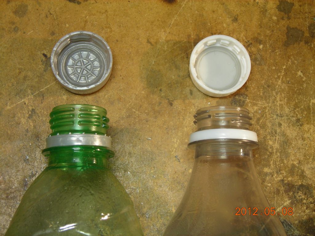 Soft Drink Bottle Top Thread Sizes